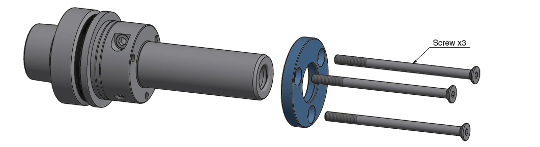 Tool Holders - Hydraulic Chucks - Hydro-Grip Combo HSK 63F - CleBitCo