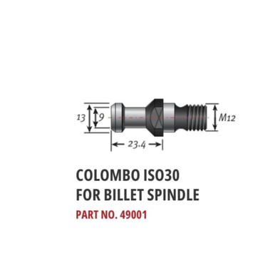 Colmobo ISO30 For Billet Spindle Retention Knob