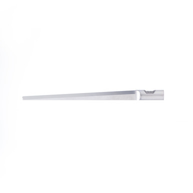 C72065 65mm Cut Length, 6mm Round Shank Single Edge Round Point Knife ...