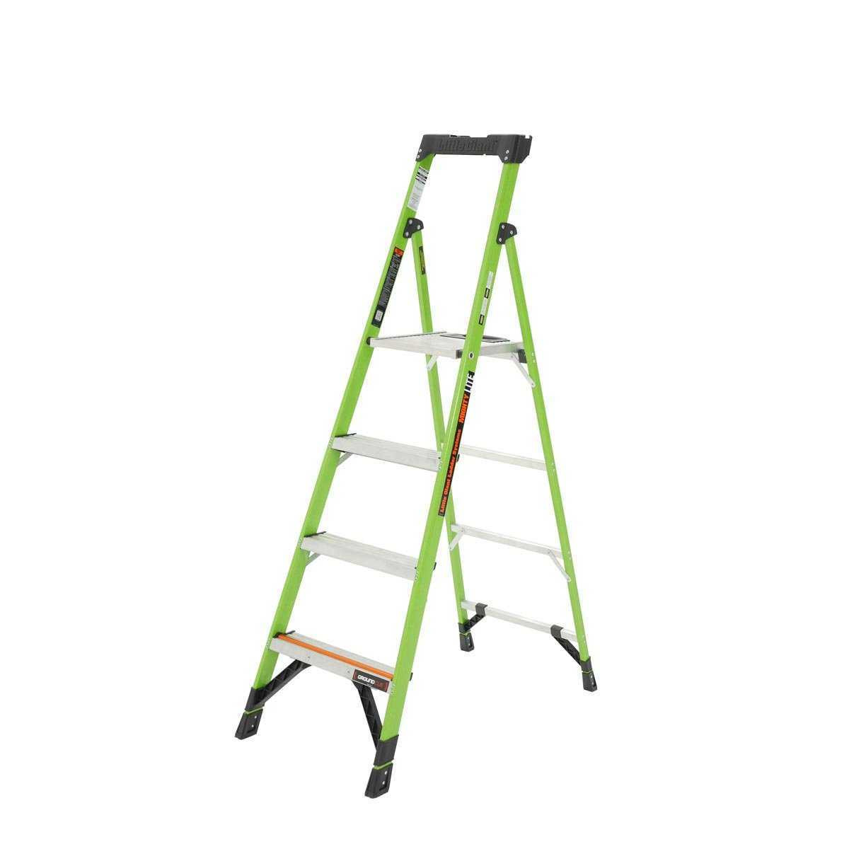 Little Giant Mighty Lite Fiberglass Platform Ladder