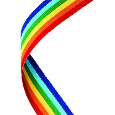 Rainbow Ribbon - Awards Engraving
