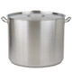 80 Qt. Heavy-Duty Stainless Steel Stock Pot with Cover SSPOT80 | SoCold ...