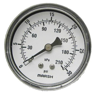 DUAL SCALE PRESSURE GAUGE - FRYMASTER (62-1000) | SOCOLD PRODUCTS