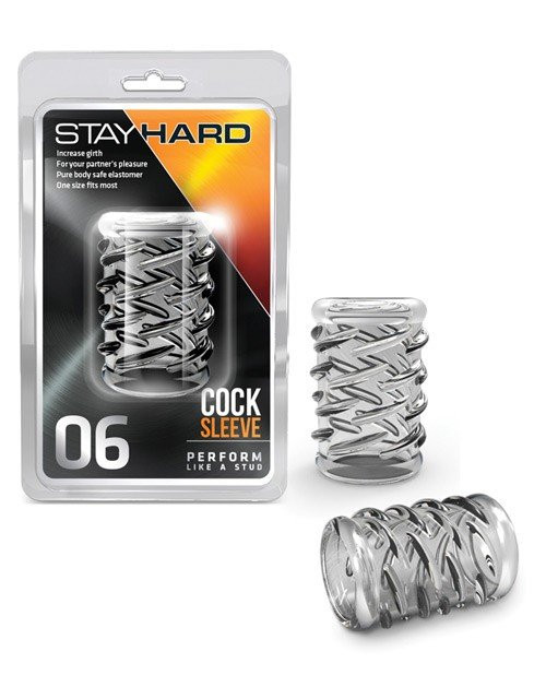 Stay Hard - Cock Sleeve 06 - Clear - Dreamers