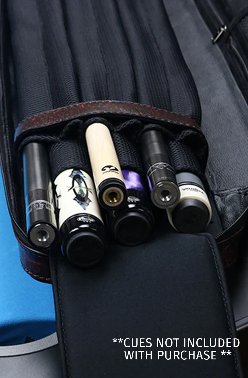 Triple 60 Fedor Gorst Limited 4X8 Custom Leather Butterfly Soft Cue Case