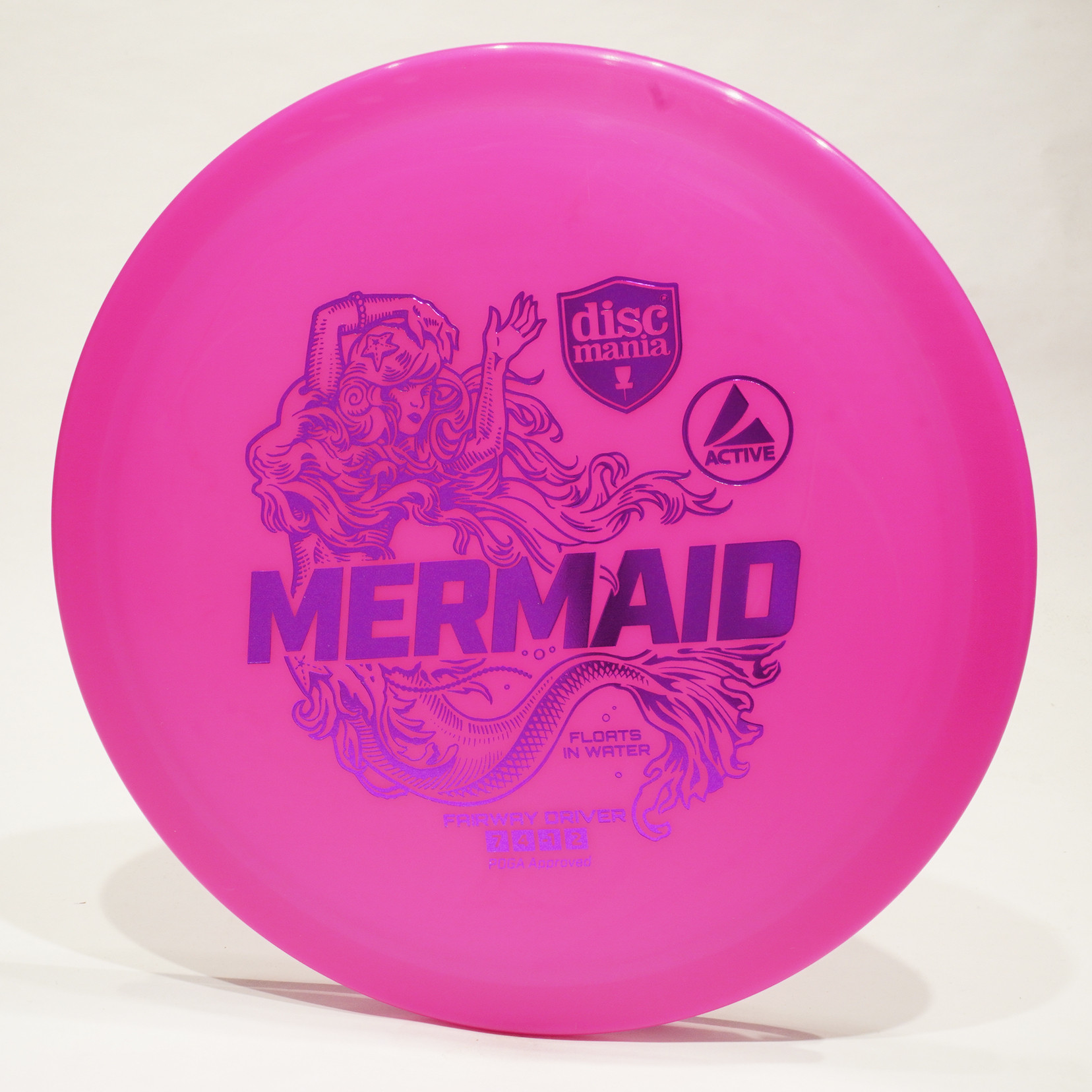 Discmania Active Mermaid - Floats in Water - WRIGHTLIFE.COM ACTION ...