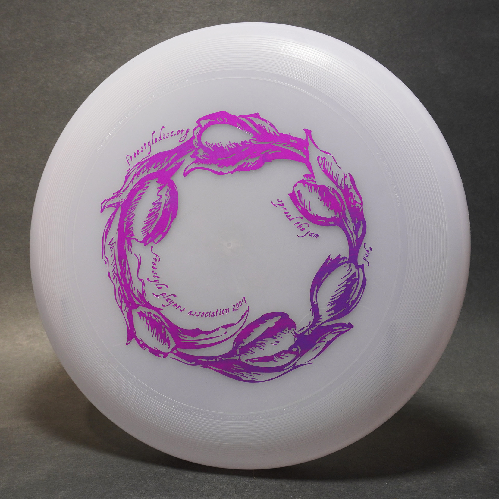 Wham-O World Class Frisbee 82 E FPA Spread The Jam 2007 - WRIGHTLIFE ...