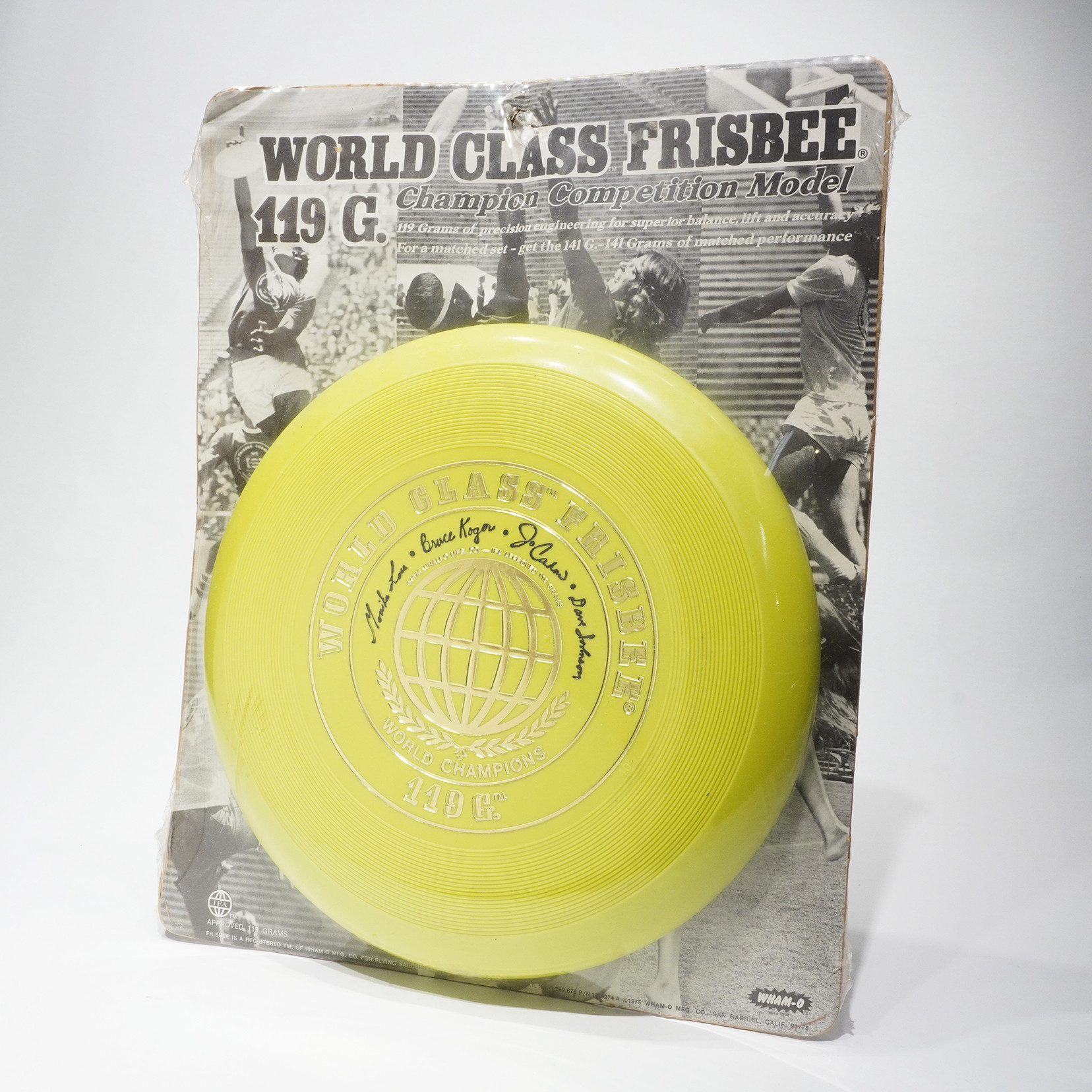 Wham-O World Class 40 Mold 119g 4-Signature Disc - Green - WRIGHTLIFE ...