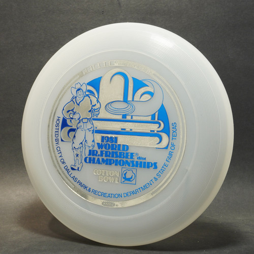 Wham-O World Class Frisbee (80 C) 1981 World Jr Frisbee Championships ...