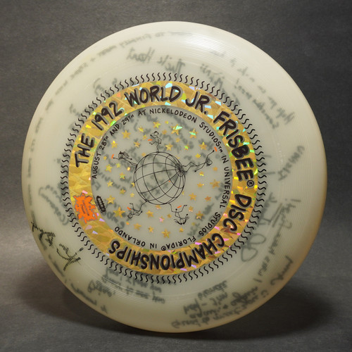 Wham-O World Class Frisbee 82 E w/ 1992 World Jr. Frisbee Disc ...