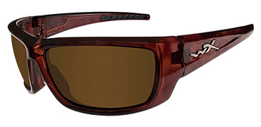 Wiley X Lantern Safety Sunglasses in Gloss Tortoise w/ Polarized Bronze ...