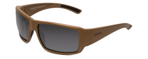 Smith Operators Choice Elite Unisex Wrap Sunglasses in Tan 499 Brown ...