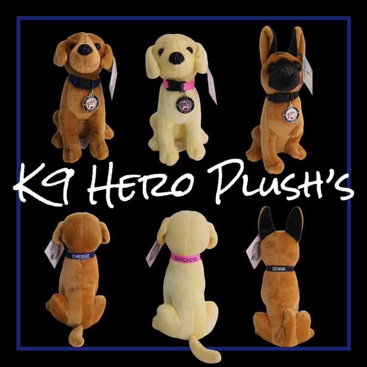 Hero Plush K9’s - Paws of Honor