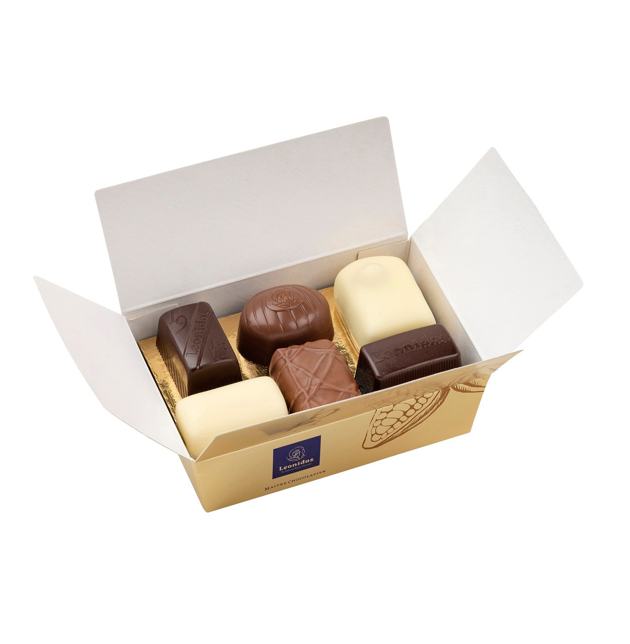 Leonidas Belgian Chocolates, Ballotin 6 piece
