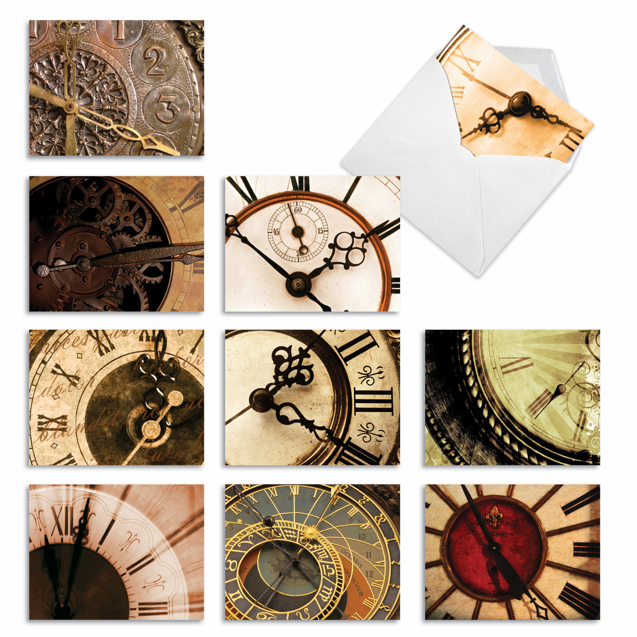 Clockworks Blank Notecards