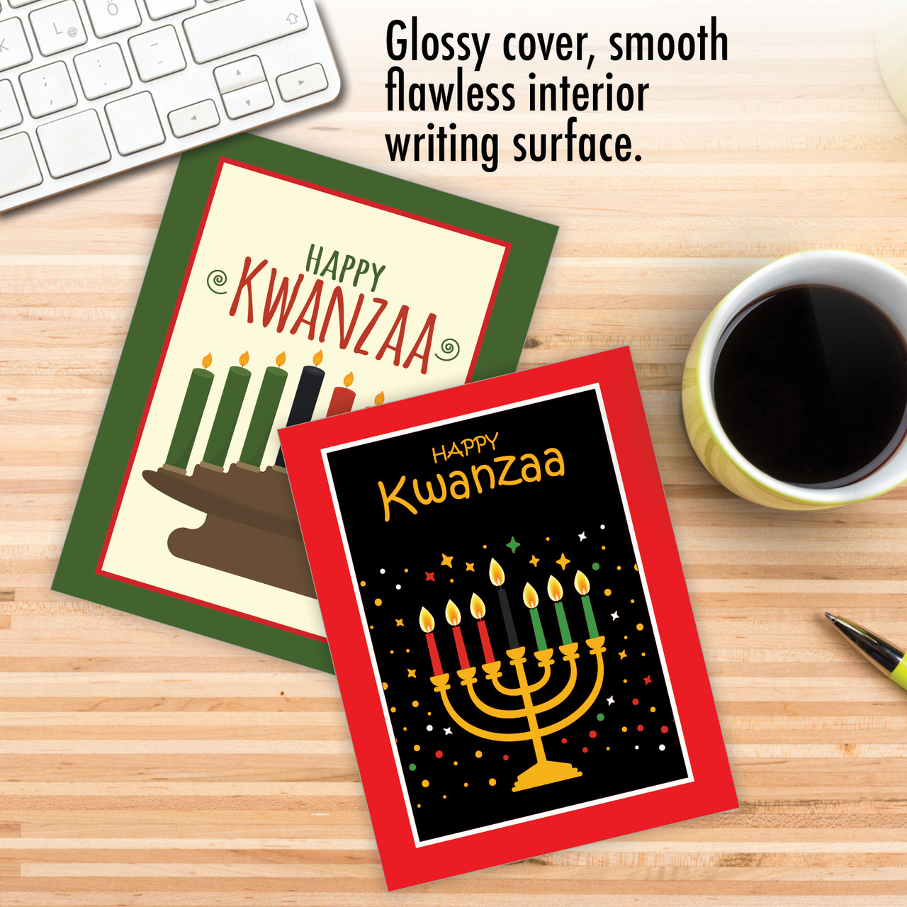 Seven Candles, Assorted Set Of Kwanzaa Notecards - AM7733KWG ...