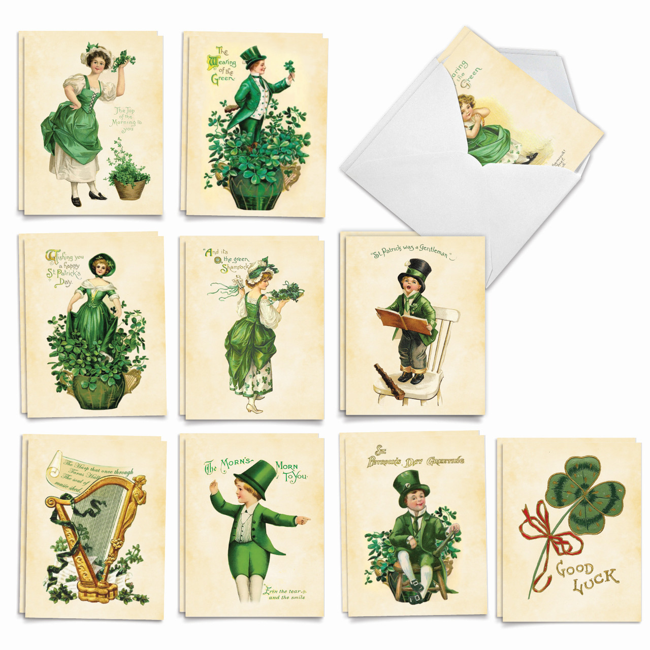 Vintage Irish St Patricks Day Vintage St. Patrick's Day Display