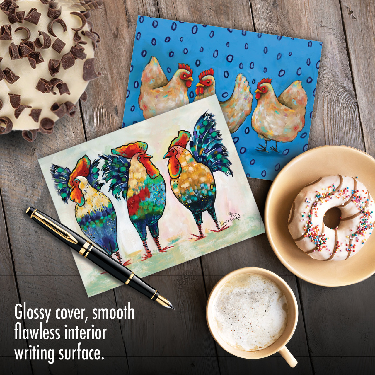 Ducks In A Row, Assorted Set Of 20 Printed Blank All Occasions ...