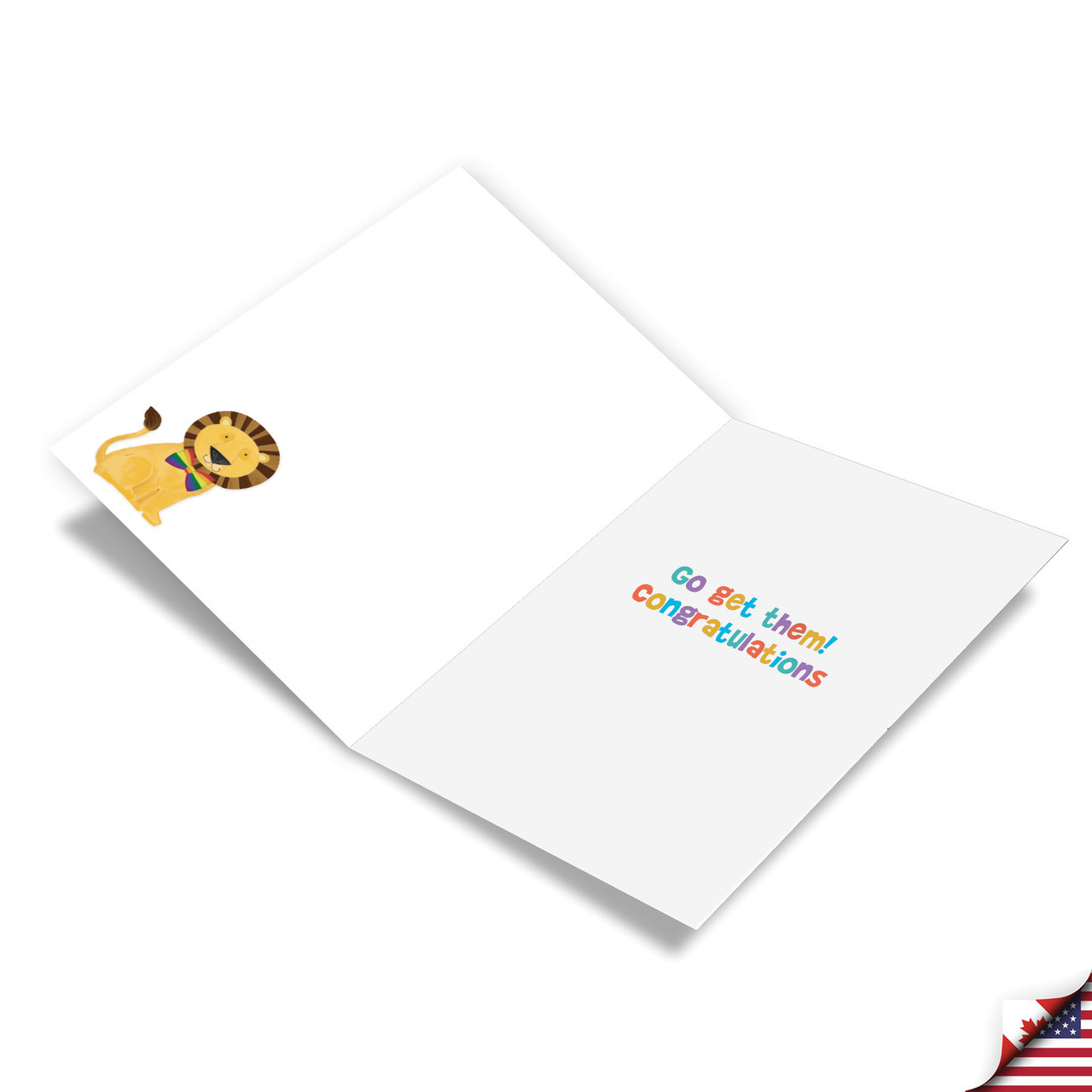 Happy Pride - Lion, Printed Congratulations Greeting Card - C10983DCGG ...