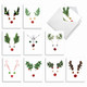 AM7380XS - Abstract Reindeer: Assorted Set Of Notecards ...