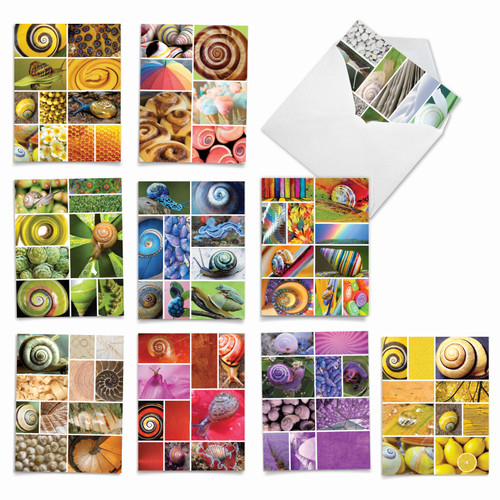 Going Spiral Blank Notecards