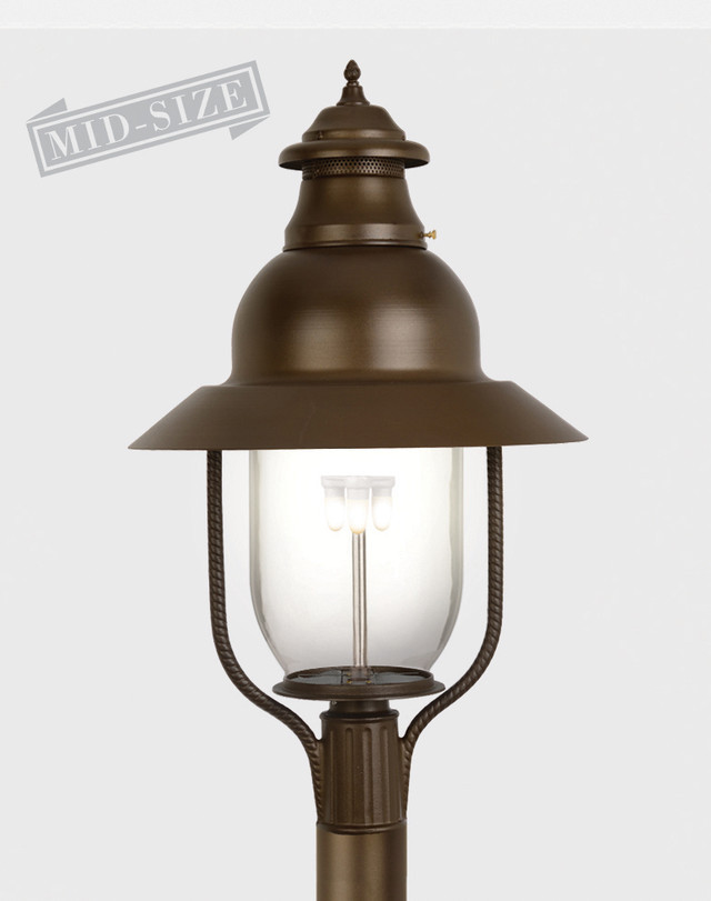 The Apollo Industrial Outdoor Gas Lantern