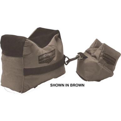 Birchwood Casey Two Piece Shooting Bags Green - Freedom Armory