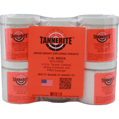 Tannerite Exploding Rifle Target 1/2 lb. 4 pk. - Freedom Armory