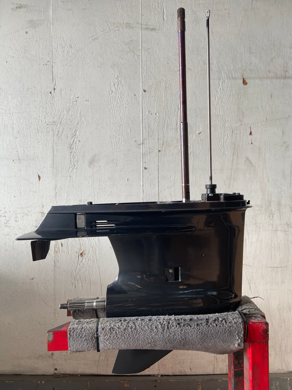 New Complete OMC 88-115HP Lower Unit Assembly Standard Rotation 20 ...