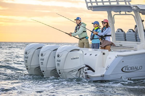 Yamaha new F350 - Outboard Marine LLC