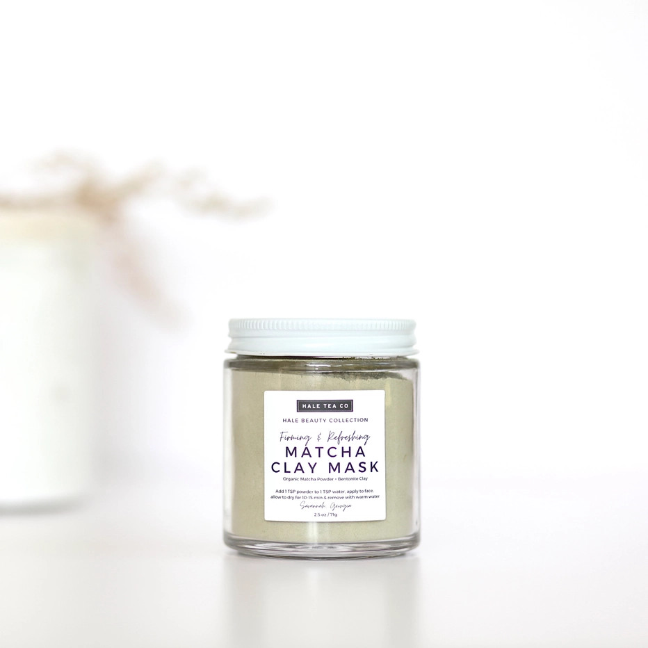 Matcha Clay Mask | Organic | Detoxifying | Antioxidant Rich