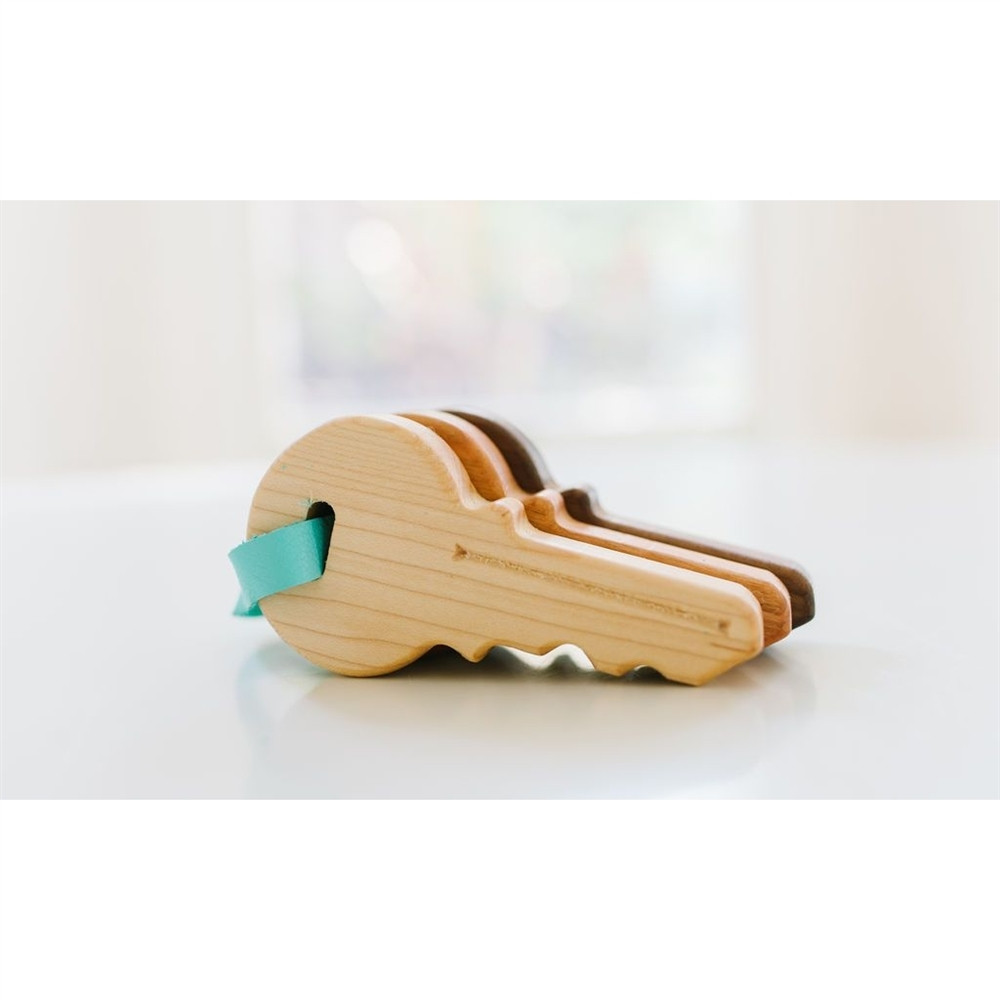Eco-Friendly Toddler Toys | Wooden Toy Keys | Made in the USA | Our ...