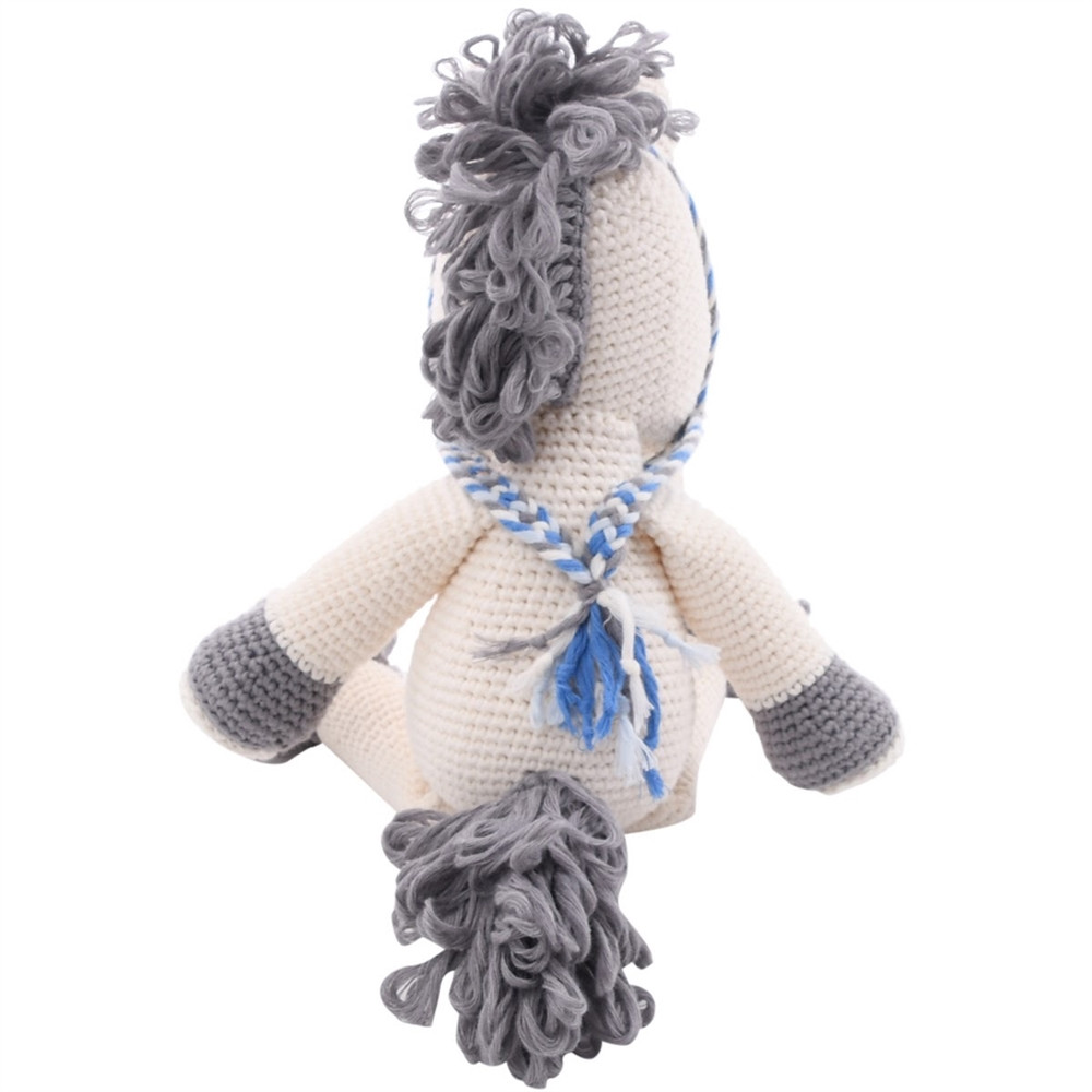 Horse Stuffed Animal - Organic Baby Boy Toy | Pony