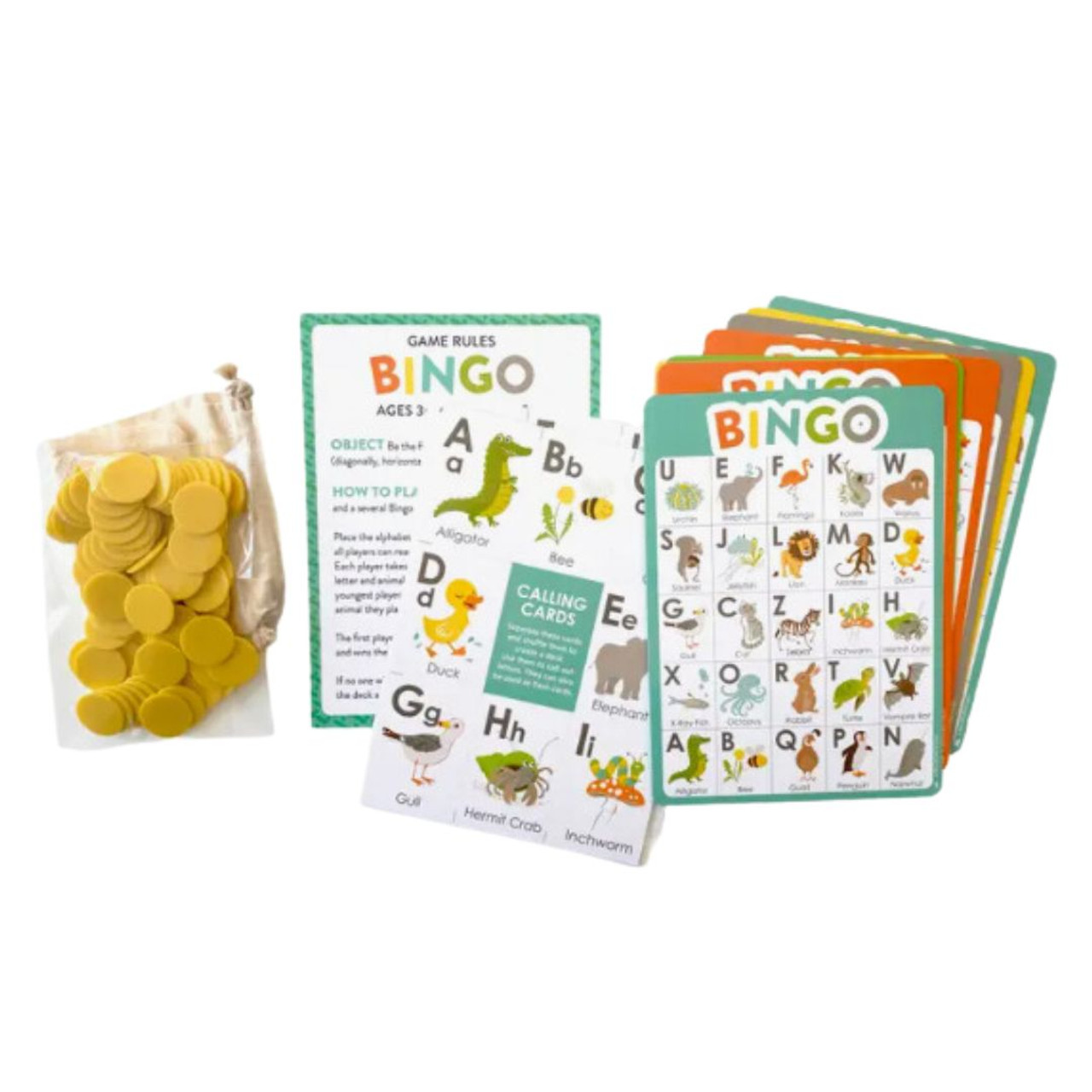 Travel Alphabet Bingo Game