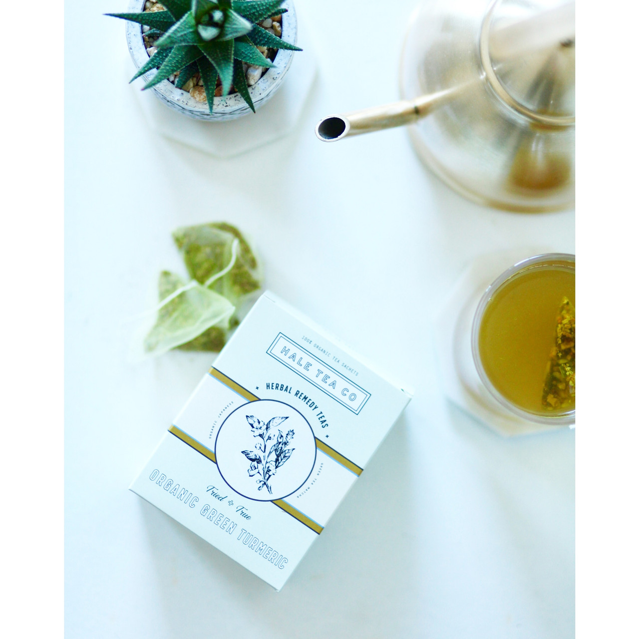 Organic Herbal Tea | Green Turmeric | Our Green House