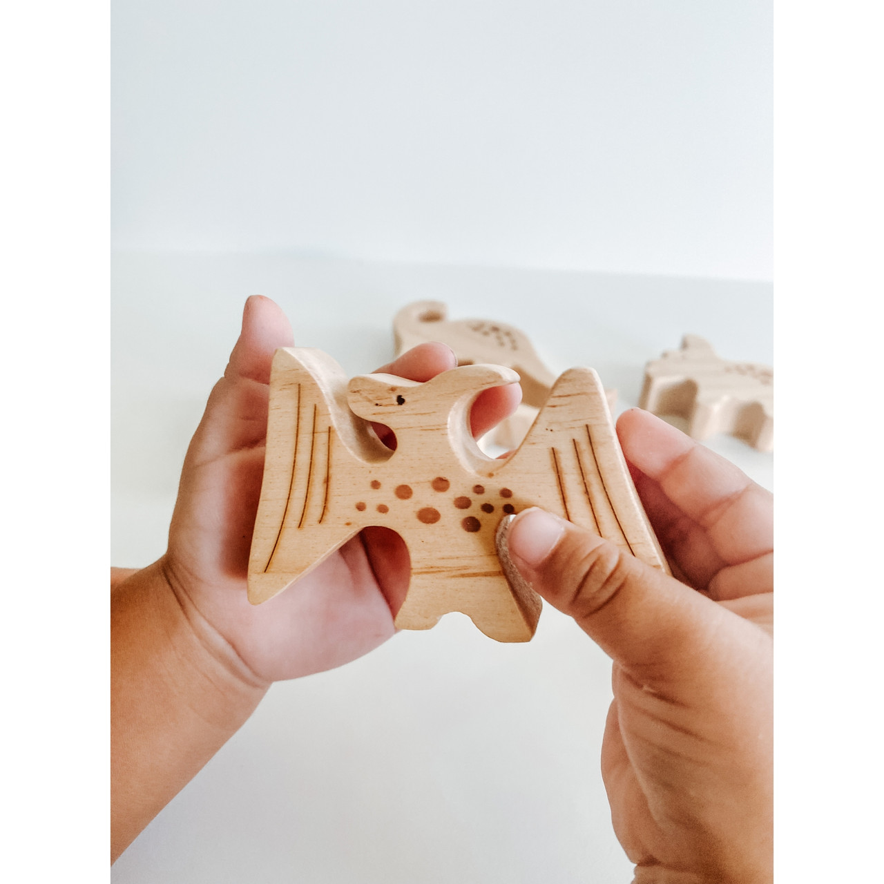 Wooden Dinosaur Stacking Toy | Early Learning Games