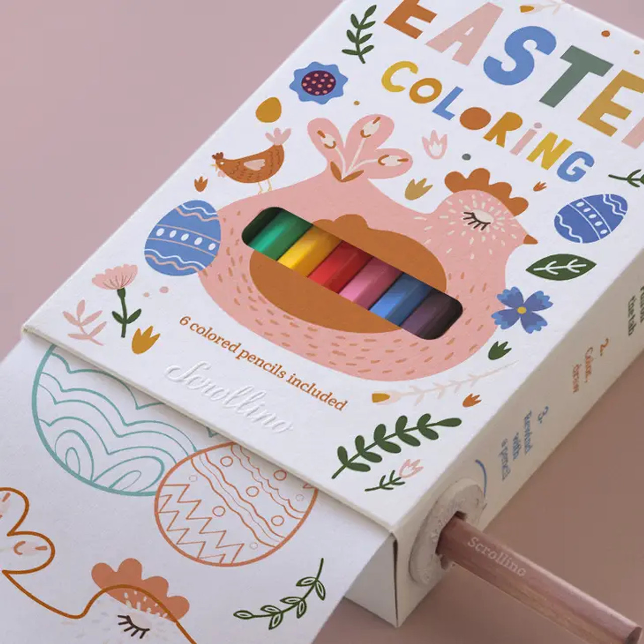 coloring book scroll