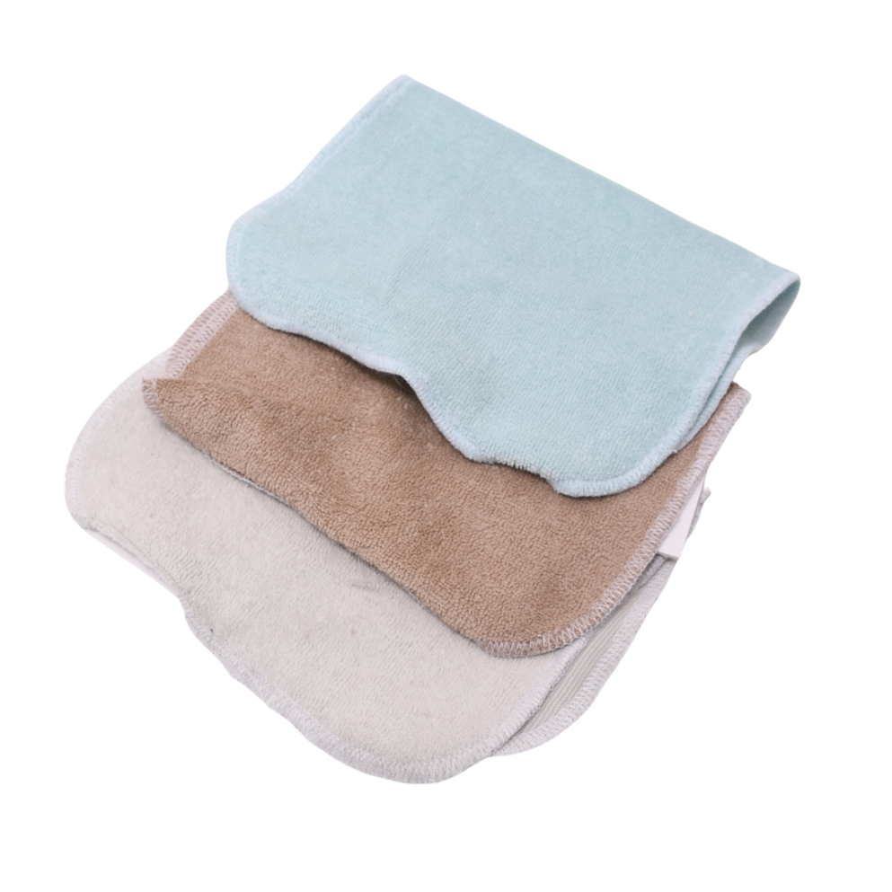 Newborn Essentials | Organic Cotton Cloth Wipes | Pack of 3