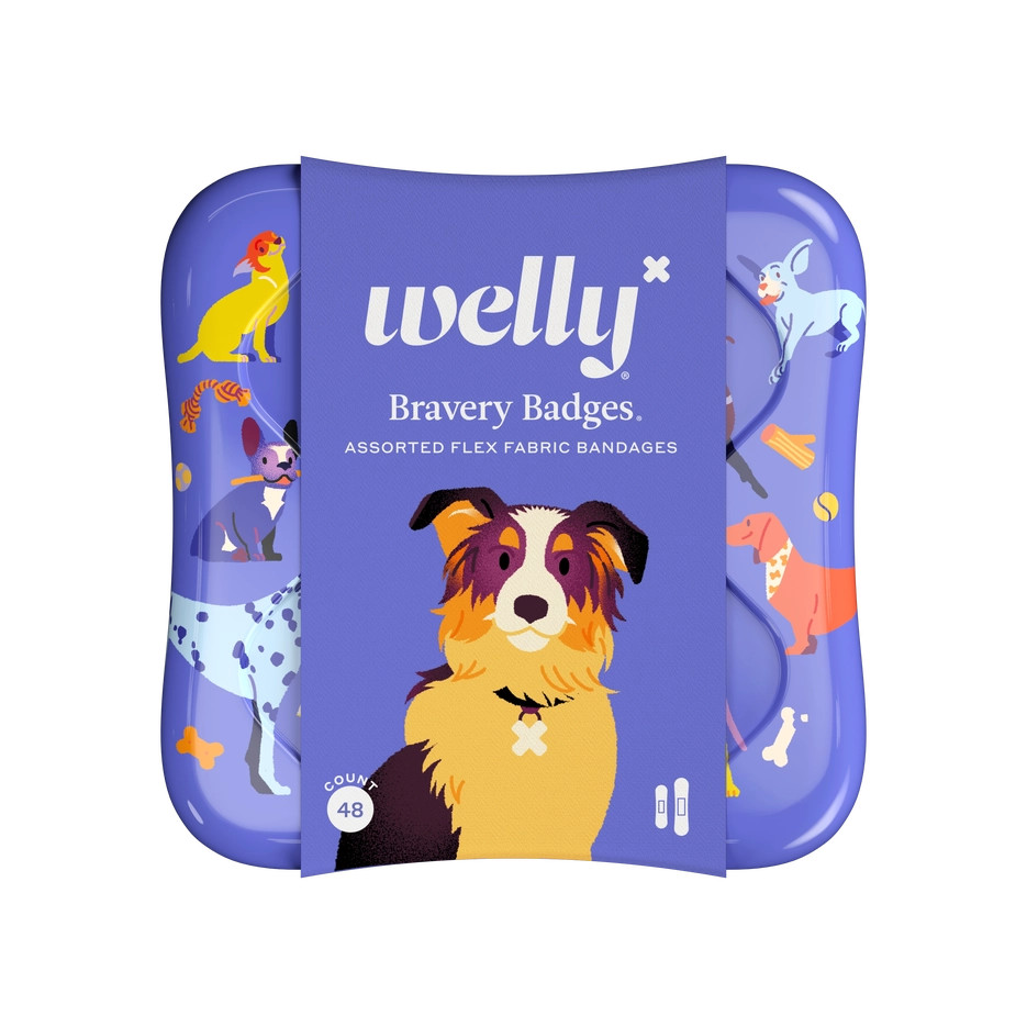 Outdoor Essentials | Welly Bravery badges | Dog