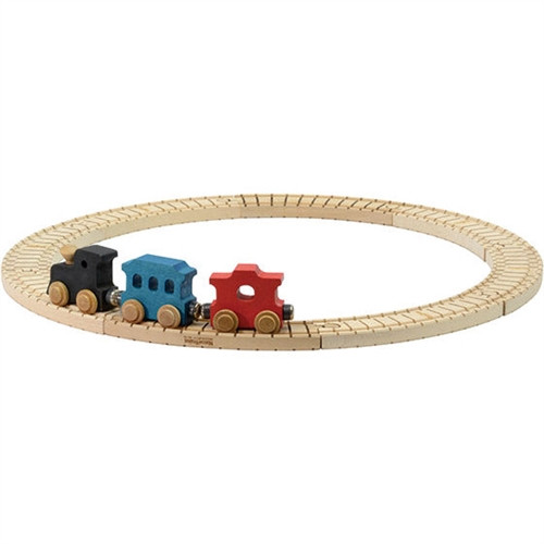 First Train Set | Todder Toys | Wooden | Track