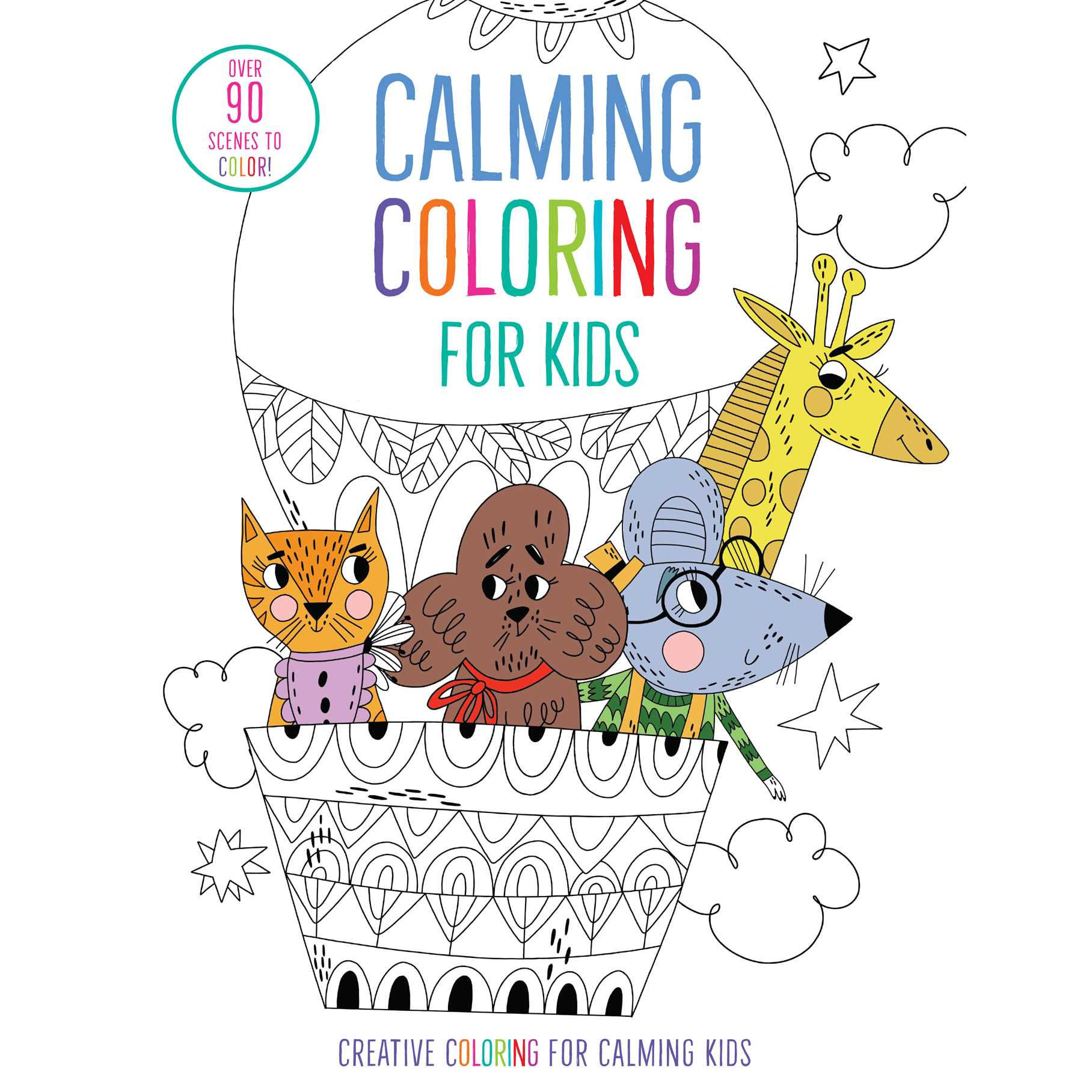 Calming Coloring Book for Kids | Mindfulness Gifts for Children