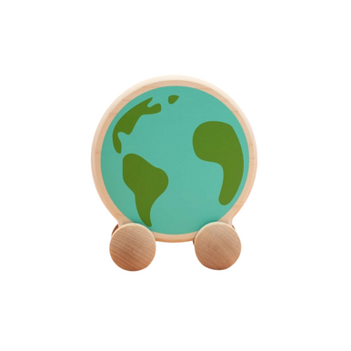 Planet Earth Toy for Kids and Toddlers | Push | Wooden