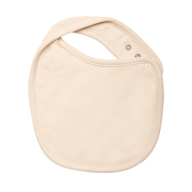 Organic Cotton Baby Bib | Natural | GOTS Certified