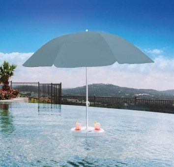 Pool Buoy Plus Floating Umbrella - Key Largo