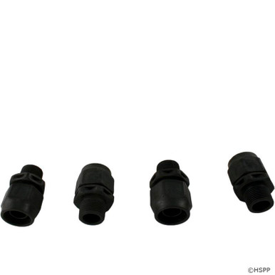 Polaris Softube Quick Connect (4PK) - Black