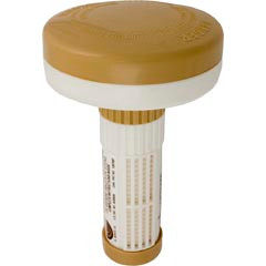 Tablet Dispenser, Rainbow 335, 1" Tabs, Floating, Tan