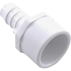 Barb Adapter, 3/4" Barb x 1" Slip/1-1/4" Spigot