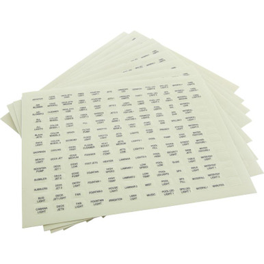 Pentair IntelliTouch Outdoor Control Panel Label (10PK)