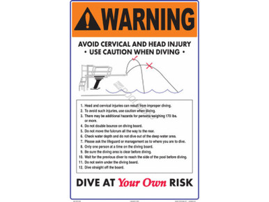 Warning Sign For Divers