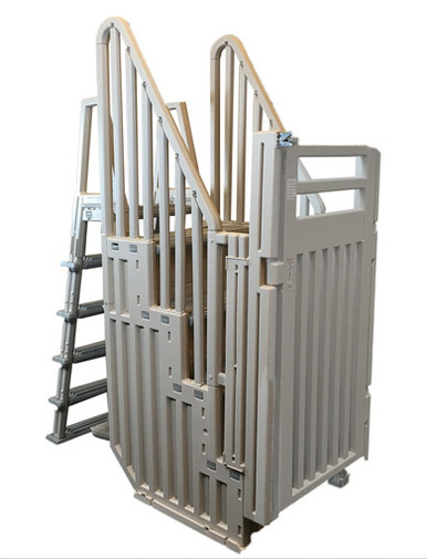 Confer Plastics SIG Above Ground Step/Inpool/Gate Combo